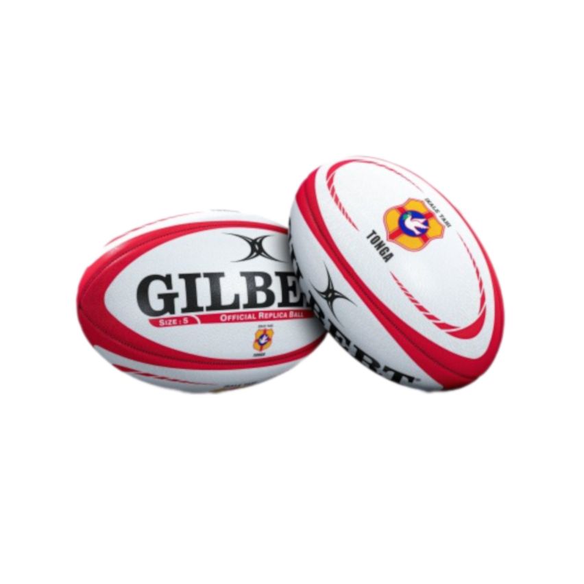 Rugby Ball Tonga Supporter Size 5 - Gilbert | boutique-rugby.com