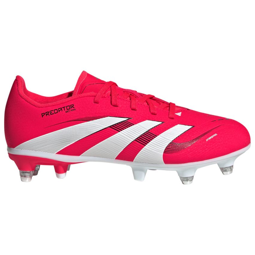 Kids Rugby Shoes Predator League SG, Hybrid Cleats for Soft Ground Pink ...