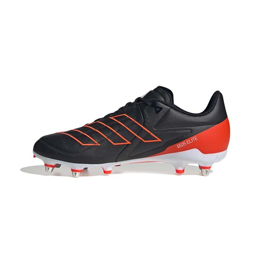 Rugby Shoes RS15 Elite Hybrid SG Black/Red - Adidas | boutique-rugby.com