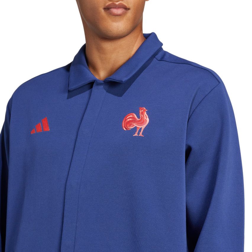 Rugby Jacket France Blue 2024/2025 - Adidas