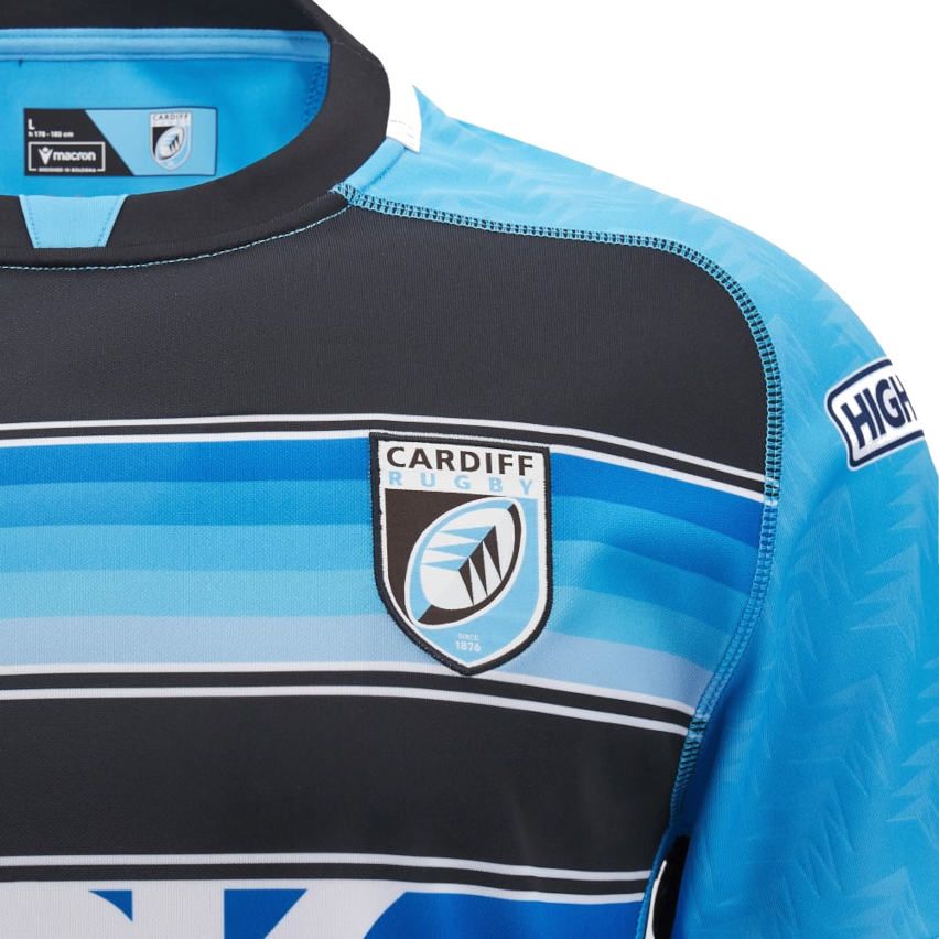 Cardiff Home Rugby Replica Shirt 2024/2025 - Macron | boutique-rugby.com