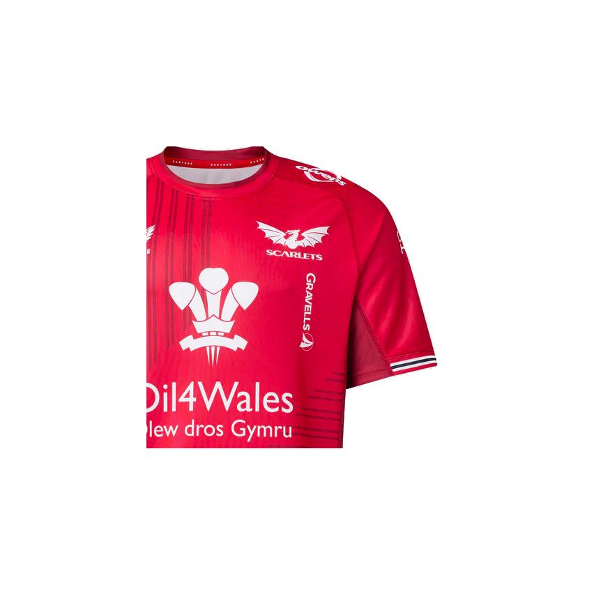 Scarlets 2023/2024 Home Rugby Jersey - Castore | boutique-rugby.com