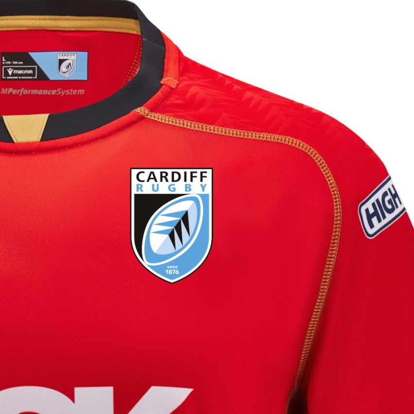 Cardiff Rugby Away Kids Jersey 2024/2025 - Macron