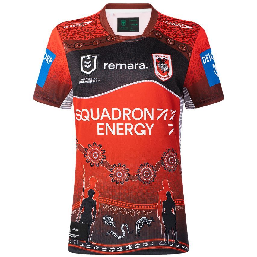 Indigenous Rugby Jersey - Dragons NRL | Classic Sportswear