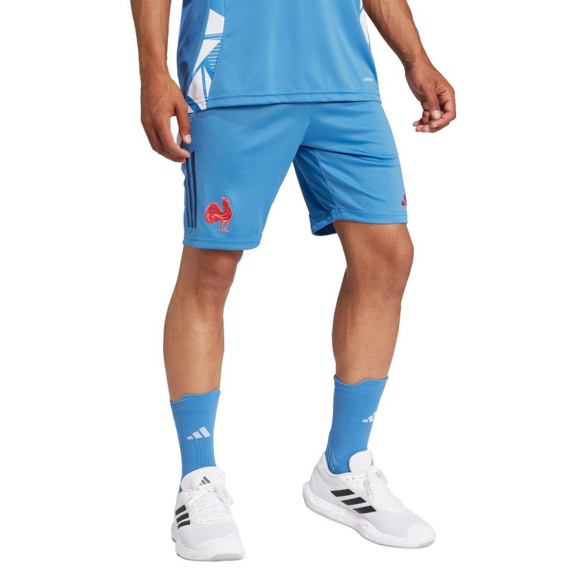 France Rugby Training Shorts Sky Blue 2024/2025 - Adidas | boutique ...