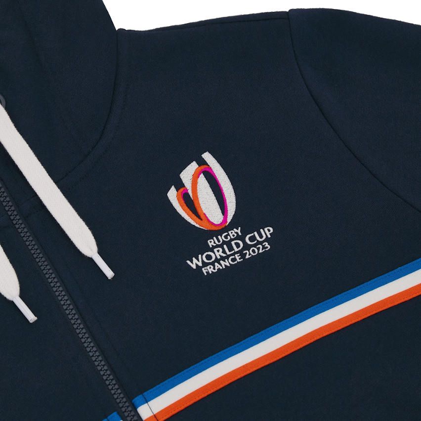 Rugby Zipped Hoodie France Rugby World Cup 2023 - Macron | boutique ...