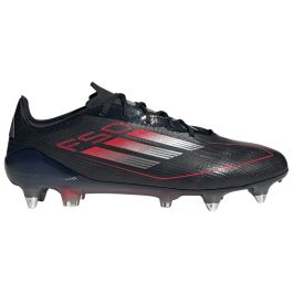 Rugby Shoes F50 Elite SG Hybrid Studs All Terrain Black/Red - Adidas ...