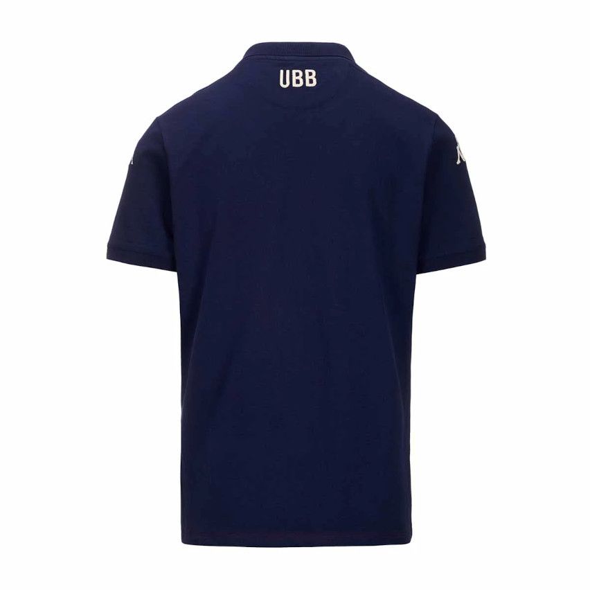 Rugby Polo Angaty 8 UBB 2024/2025 Blue - Kappa | boutique-rugby.com
