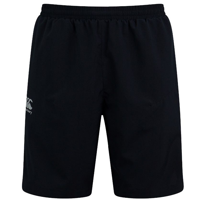Men's Woven Rugby Shorts Black | boutique-rugby.com